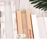 China OEM / ODM Kraft Paper  Plastic Bread Bag Recyclable Window Baguette Bag for sale