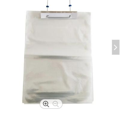 China Recycle Transparent Poly Wicketed Bags Plastic Bread Bag With Gravure Printing for sale