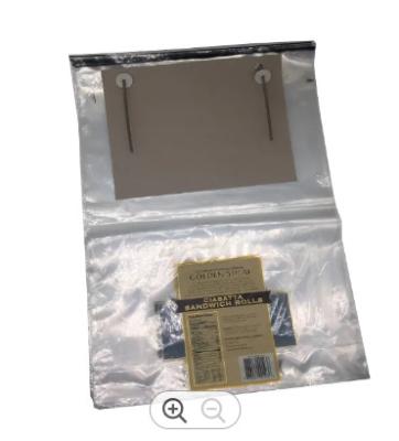 China Waterproof Polyethylene Plastic Bread Bags Lightweight Poly Wicketed Bags for sale