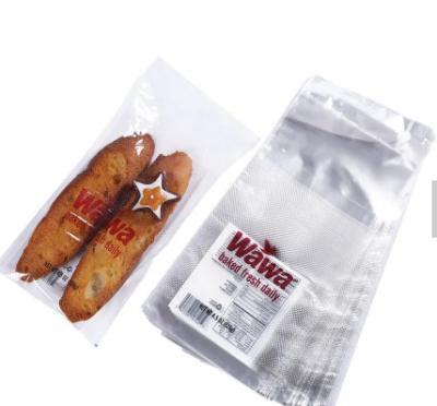 China OEM / ODM Packing Wicketed Poly Bags Recyclable 0.025mm For Bread for sale