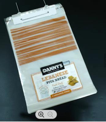 China Durable Mirco Perforated Plastic Bread Bags For Food Packaging Heat Seal Waterproof for sale