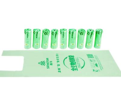 China Packaging Shopping Bag Biodegradable PLA Environmentally Friendly Plastic Bags for sale