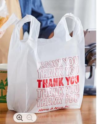 China Printing PLA Biodegradable Shopping Bag Eco Friendly Carrying Bag for sale