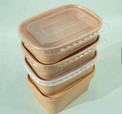 China Customized Brown Kraft Paper Bowls Recycled And Eco Friendly for sale