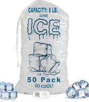 China Durable Reusable Ice Cube Bags Frozen Custom Printed Plastic Ice Bags for sale