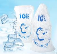 China Industrial Cooling Ice Cube Packaging Bags Recycle Poly Ice Bags for sale