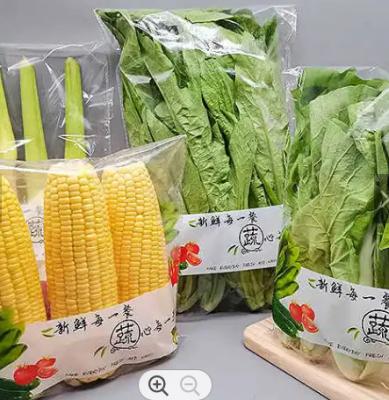 China Food Micro Perforated Plastic  Bread Bags Packaging Vegetable Plastic Bags for sale