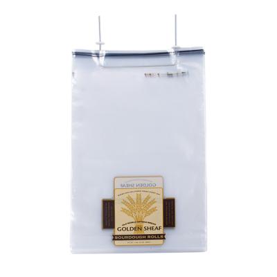 China Customized Printed Bakery Storage Bag Large Size Plastic Bread Bag for sale