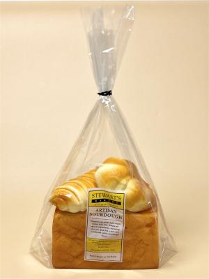 China 10 Color Printed Transparent Durability Bread Bag for Food Storage for sale