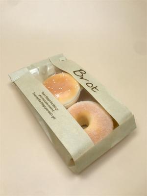 China Customized Recycle Bread Baguette Bags with Flat Handles and Personalized Logos for sale