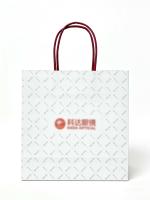 China Customizable Disposable Kraft Paper  twisted  handle  Bag Printing  Take Away Bag Shopping Bags for sale