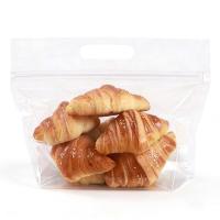 China Custom Recyclable Ziplock Plastic Bread Bag Low Moisture For Food Packaging for sale
