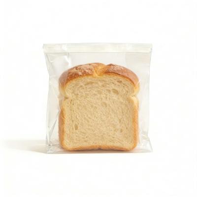China Custom  Transparent Bread Bag With Tin Tie For Food Packaging for sale