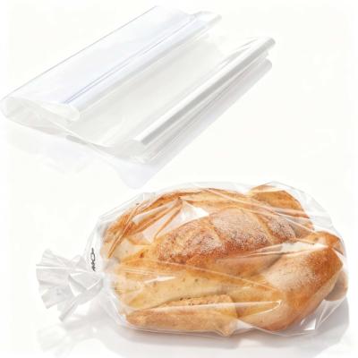 China Custom Twist-Tie Plastic Bread Bags For Food Packaging for sale