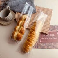 China Customizable Plastic Long Loaf Bread Bags For Food Packaging for sale
