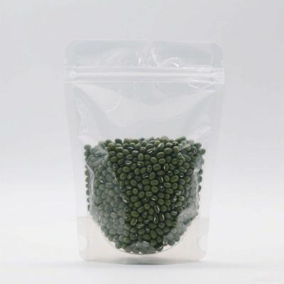 China Customizable Plastic Clear Transparent/Frosted Food-Grade Stand-Up Self-Sealing Bags For Food Packaging for sale