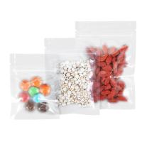 China Customizable Food-Grade Transparent/Frosted Flat Satchel Self-Sealing  Plastic Bags  For Food Packaging for sale