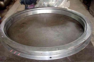 China RKS.160.14.0644 Crossed Cylindrical Roller Slewing Bearing 574x716x56mm No Gear HRC55-62 for sale