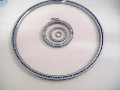 China KC055AR0 Thin Section Ball Bearing GCr15 Steel 5.5x6.25x0.375 Inch Angular Contact for sale
