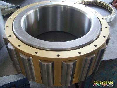 China NJ 232 ECM Cylindrical Roller Bearing 160x290x48mm SKF Chrome Steel Brass Cage for sale