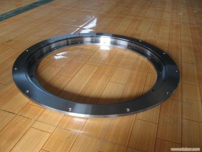 China HS6-25P1Z Slewing Bearing No Teeth 29.5x21x2.2 Inch Four Point Contact Ball Bearing for sale