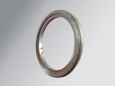China MTE-210 External Gear Slewing Bearing 210mm Bore 40mm Height Four Point Contact Ball for sale