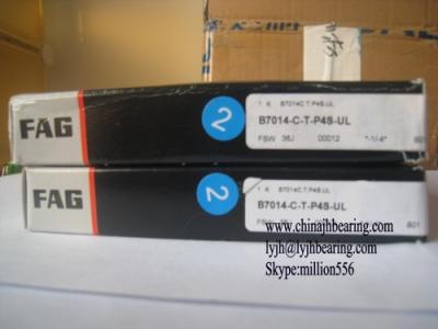 China FAG B7014-C-T-P4S-UL High Precision Spindle Bearing 70x110x20mm P4S Grade for sale