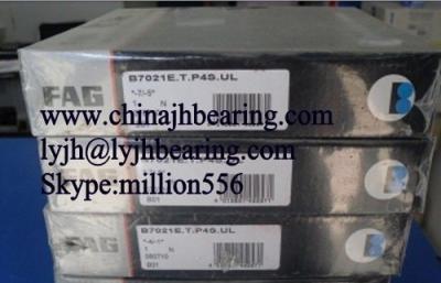 China FAG B7021-E-T-P4S-UL Main Spindle Bearing 105x160x26mm P4 Grade 25 Degree Contact Angle for sale