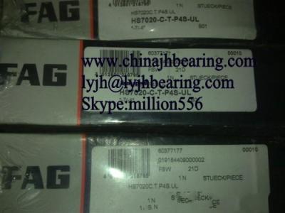 China FAG HS7020-C-T-P4S-UL High Precision Spindle Bearing 100x150x24mm P4 Grade for sale