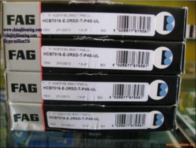 China FAG HCB7016-E-T-2RSD-T-P4S-UL Angular Contact Ball Bearing 80x125x22mm Ceramic Ball for sale