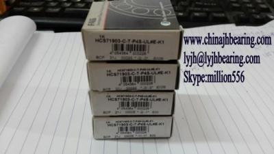China HCS71903-C-T-P4S-UL-K1 Angular Contact Ball Bearing 17x30x7mm Ceramic Ball P4 Grade for sale