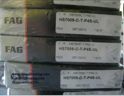 China FAG HS7009-C-T-P4S-UL Angular Contact Ball Bearing 45x75x16 mm P4S Precision for sale