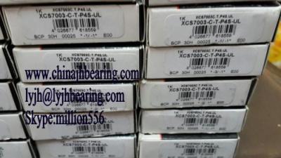 China FAG XCS7003-C-T-P4S-UL Angular Contact Ball Bearing 17x35x10mm Ceramic Ball P4S Precision for sale