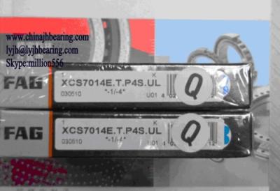 China FAG XCS7014-E-T-P4S-UL Angular Contact Ball Bearing 70x110x20mm Ceramic Ball for sale