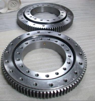 China E.589.25.15.D.1 Slewing Bearing 589.5x384x75 mm External Gear Single Row Four Point Contact Ball for sale