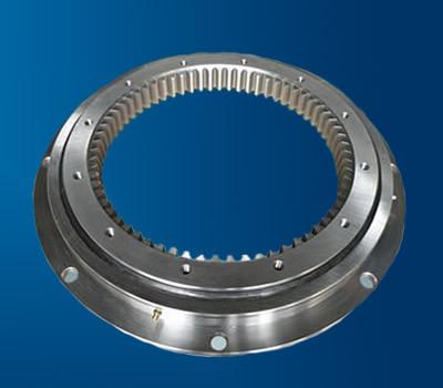 China I.500.22.00.A/SD Slewing Bearing 330x499x82 mm Four Point Contact Ball No Gear for sale