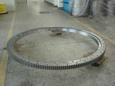 China 012.75.3550 Four Point Contact Ball Slewing Bearing External Gear 3776x3322x174mm for sale