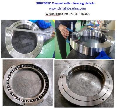 China Crossed Roller Bearing XR678052 330x457x63.5mm P4 Grade for Vertical Lathes for sale