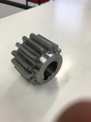 China Pinion Gear 64x25x50mm 42CrMo for Slewing Bearing Module 4 14 Teeth for sale