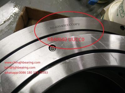 China RB40040 UUCC0 Crossed Roller Bearing 400x510x40mm P5 P4 P2 for Robot Rotating Parts for sale