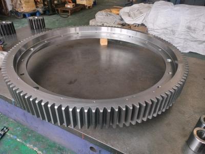 China Steel 42CrMo External Gear Ring 121 Teeth Module 12.7 for Heavy Duty Industrial Transmission for sale