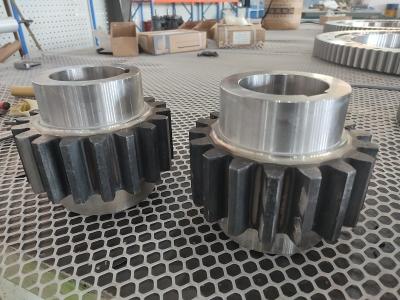 China Pinion Gear Teeth Matched Slewing Ring Or Bearing Transmit for sale