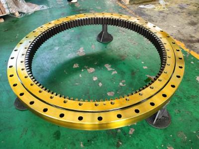 China Special Swivel Ball Bearing With Teeth 1767x1390x120mm for EC460 Excavator Slewing for sale