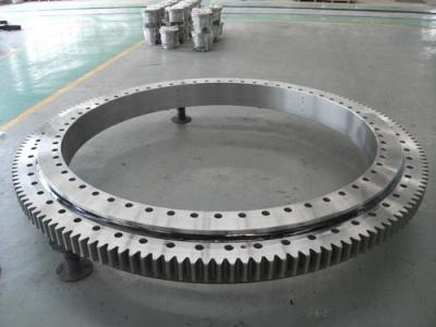 China Crossed Roller Slewing Bearing RKS.161.14.0644 574x742.8x56 mm Single Row for sale