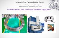 China Crossed roller bearing XR820060 with size 760X580X80mm for CNC rotary table for sale