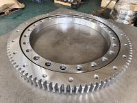 China Four Point Contact Ball Turntable Ring Bearings STE-730  41.85X28.75X3.25 Inch Size for sale