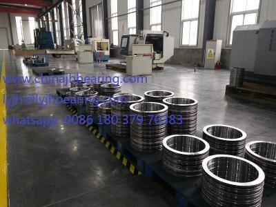 China RKS.060.25.1204 Four Point Contact Ball Slewing Bearing 1119x1289x68mm No Gear JBT10471 for sale