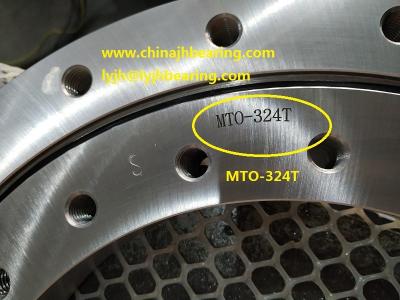 China MTO-324T Four Point Contact Ball Slewing Bearing 520.3x323.85x52.4 mm No Teeth Double Seal for sale