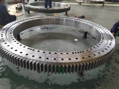China Double Row Ball Slewing Bearing with Teeth 4548.6x3970x187mm for Heavy Duty Industrial Machinery for sale