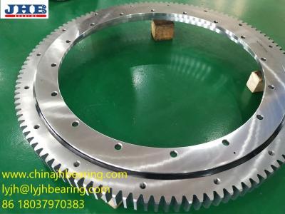 China SKF RKS.161.14.0414 Single Row Crossed Cylindrical Roller Slewing Bearing 344x504x56 mm External Gear for sale